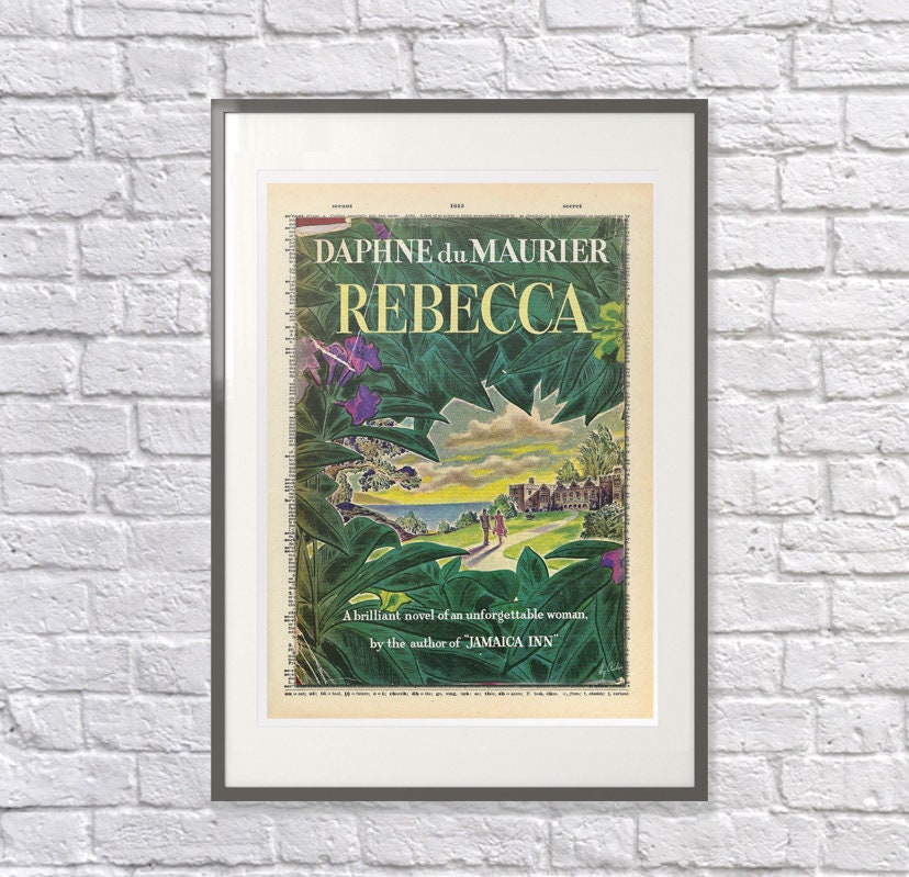 Rebecca by Daphne Du Maurier 1st Edition Cover 1938 - Etsy UK