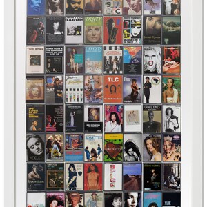 Female Music, Women Albums Poster, Art, Gift, Original Cassettes ...