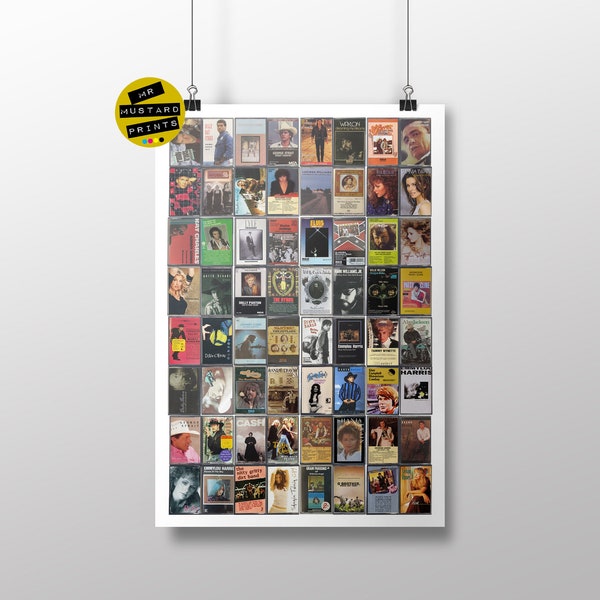 Country Music Poster - Etsy