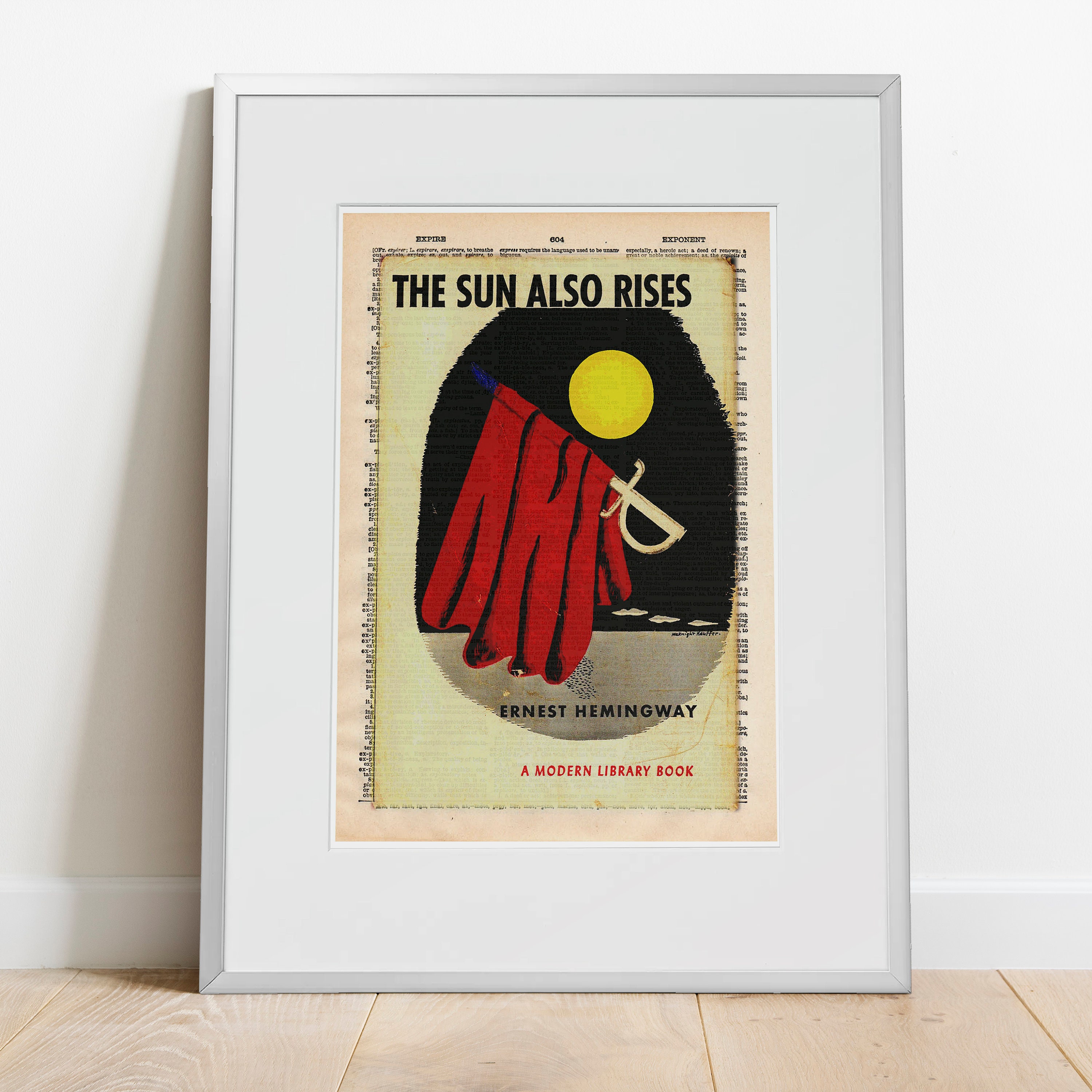 The Sun Also Rises by Ernest Hemingway Vintage Edition Cover | Etsy