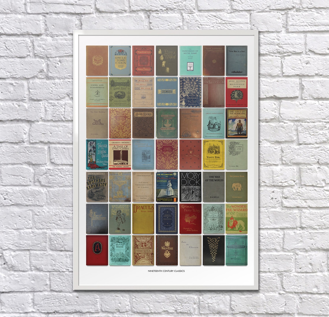 Nineteenth Century Classics Fine Art Print: Poster Art - Etsy UK