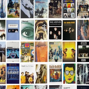 Britpop Cassette Album Art Print: 90s UK Music Poster - Etsy