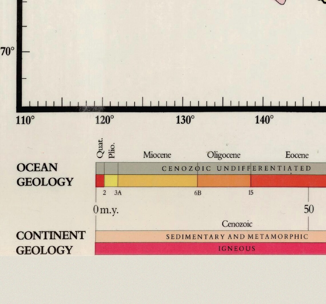 Bedrock Geology of the Earth Print Geologist Gift Poster - Etsy UK