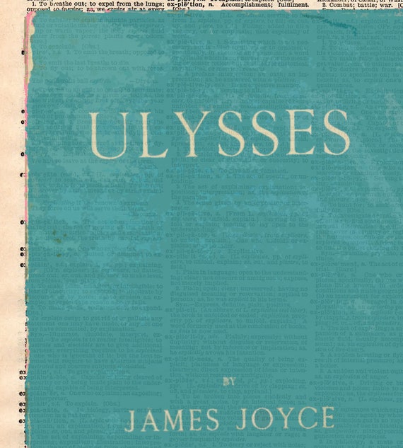 James Joyce Ulysses Book Cover