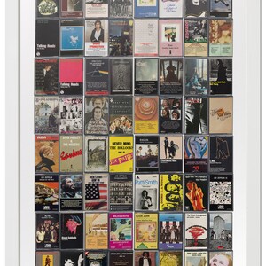 1970's Music Cassette Covers Print, Greatest Albums of the 70s, Poster ...