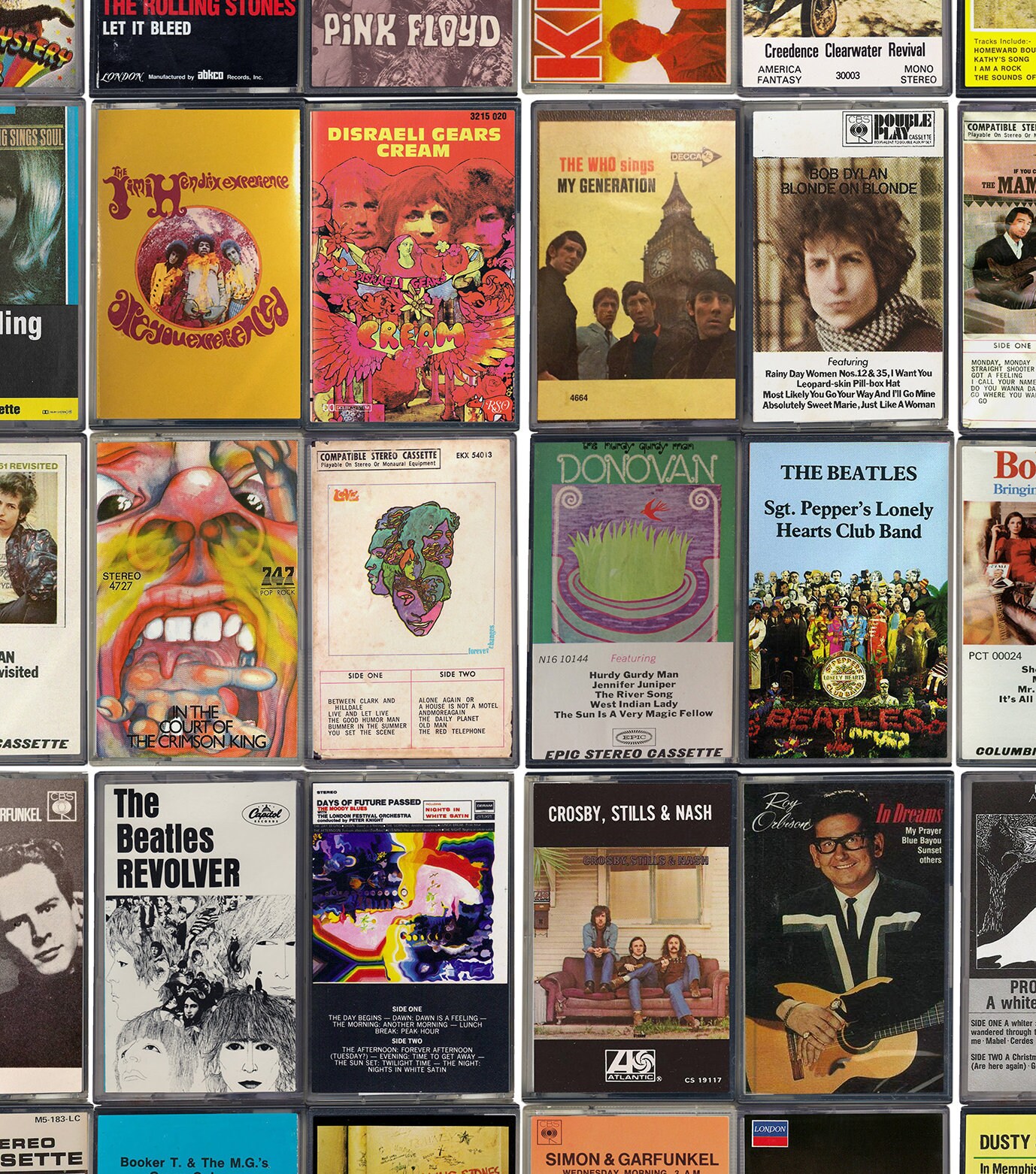 1960s Music Poster Art Gift Sixties Music Fan Classic - Etsy