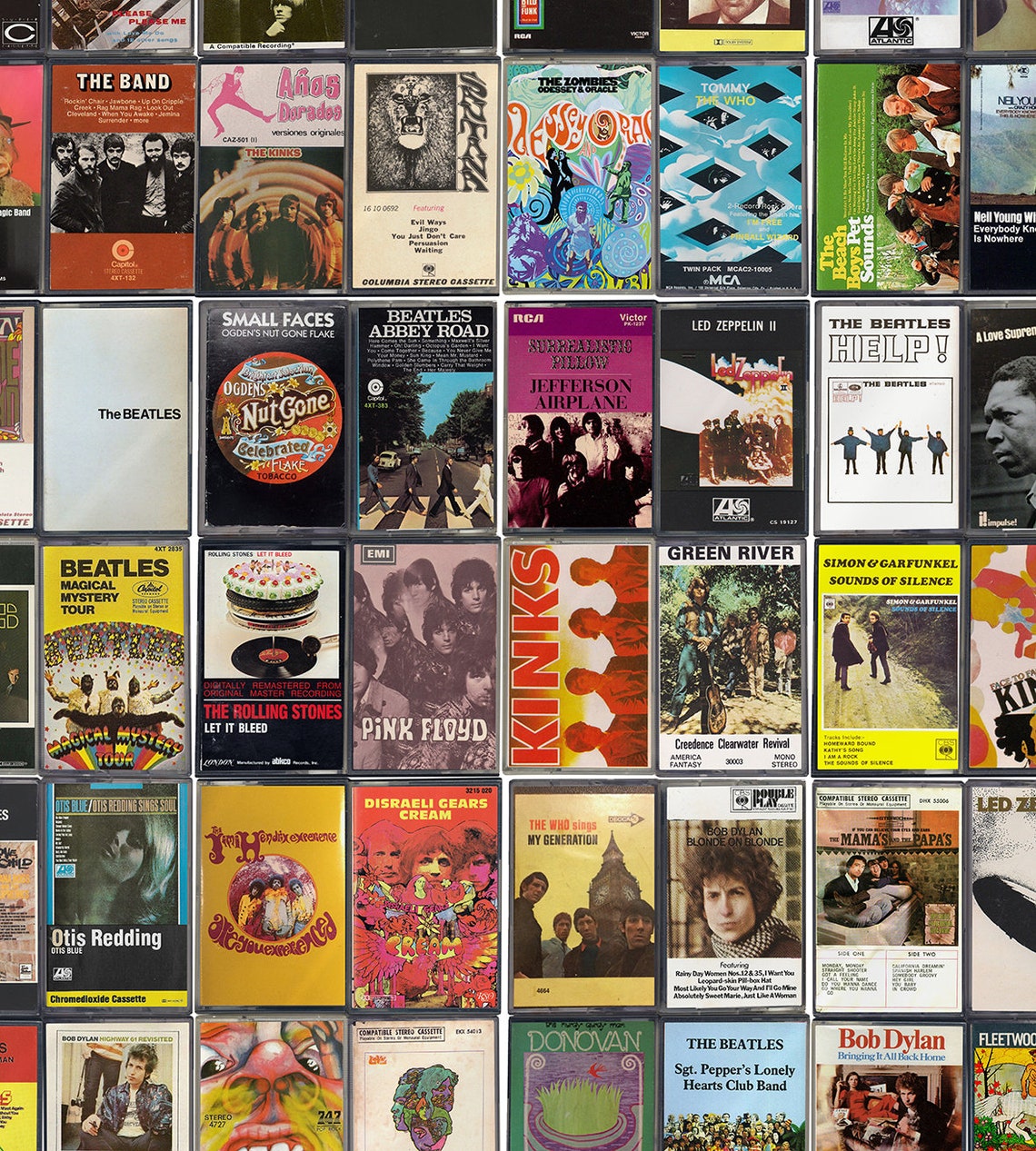 1960s Music Poster Art Gift Sixties Music Fan Classic - Etsy