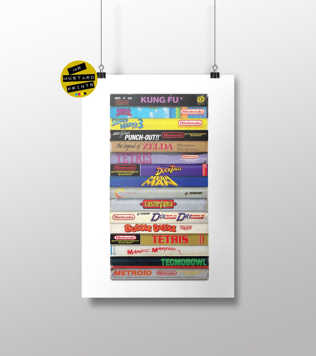 Retro Gamer Gift, Game Art Print, Poster, Retro Gaming Fan, Vintage ...