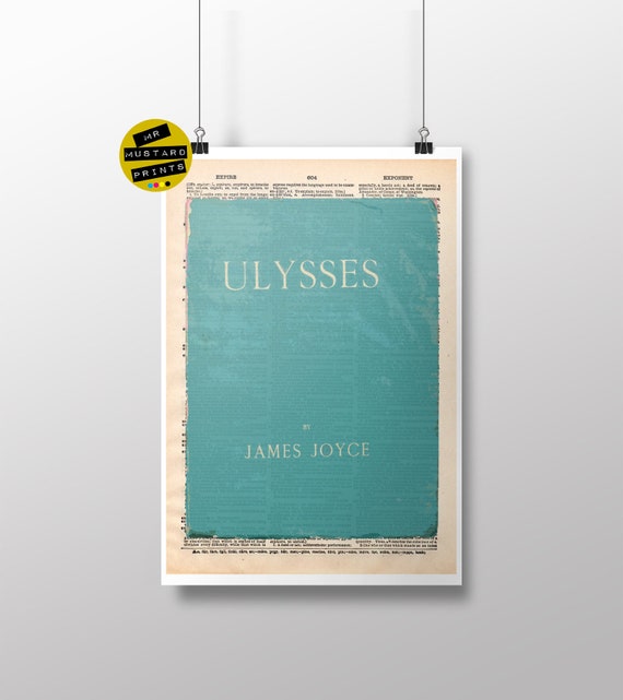 James Joyce Ulysses Book Cover