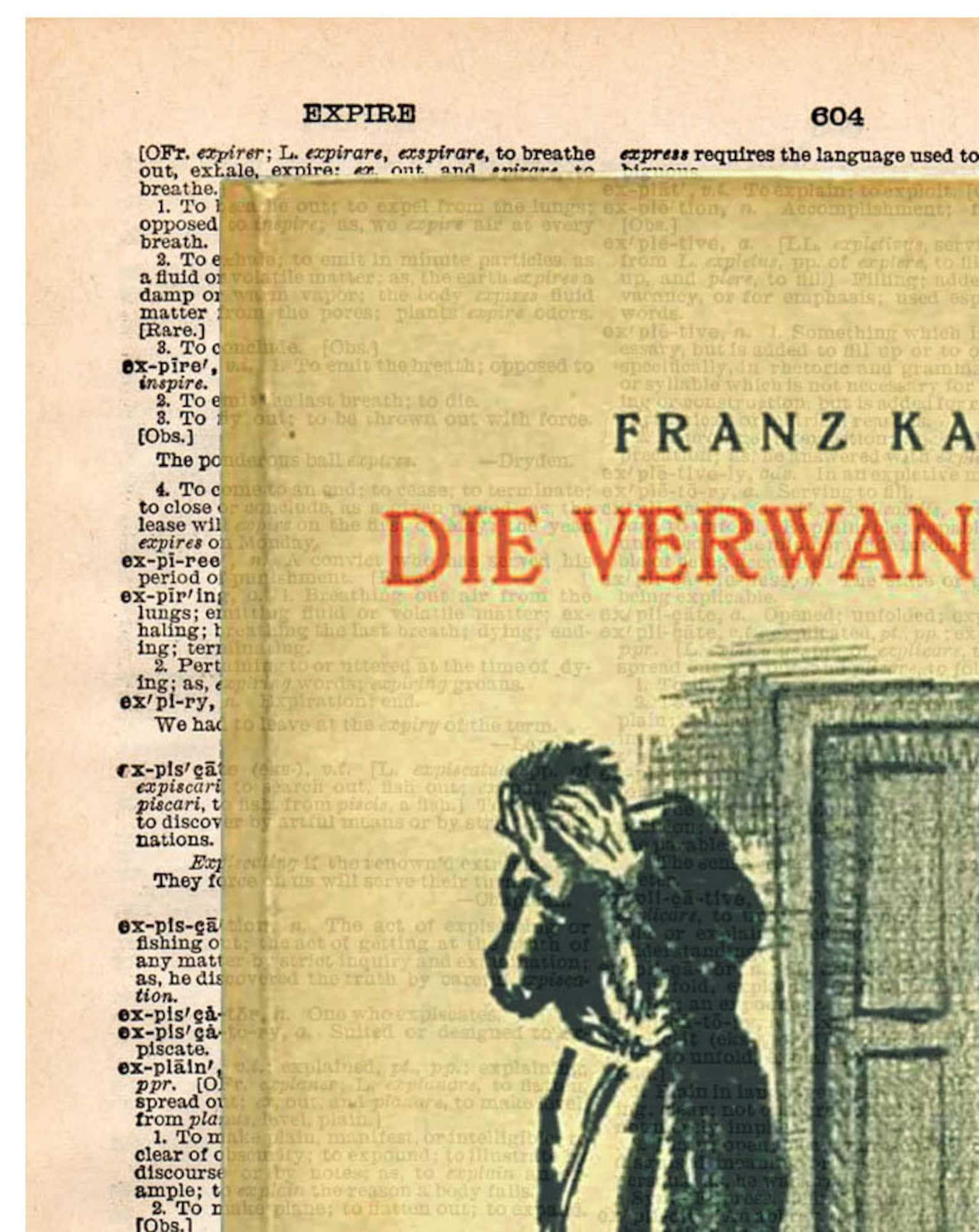 Metamorphosis by Franz Kafka 1st Edition Cover 1915 | Etsy