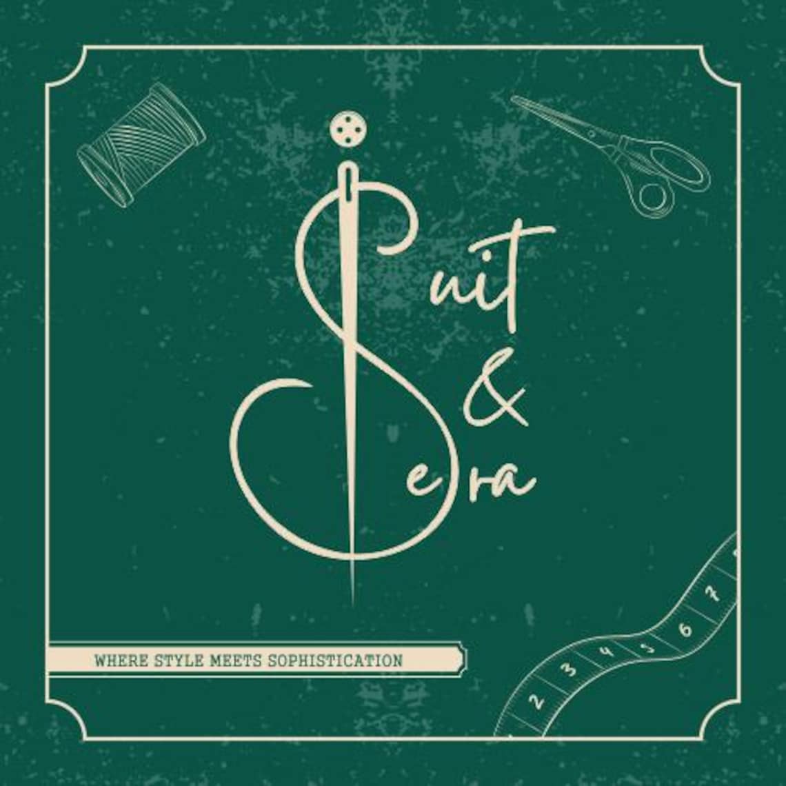 Men’s Navy Blue Pinstripe Double-breasted Suit Italian Style Business Suit Classic Formal ...