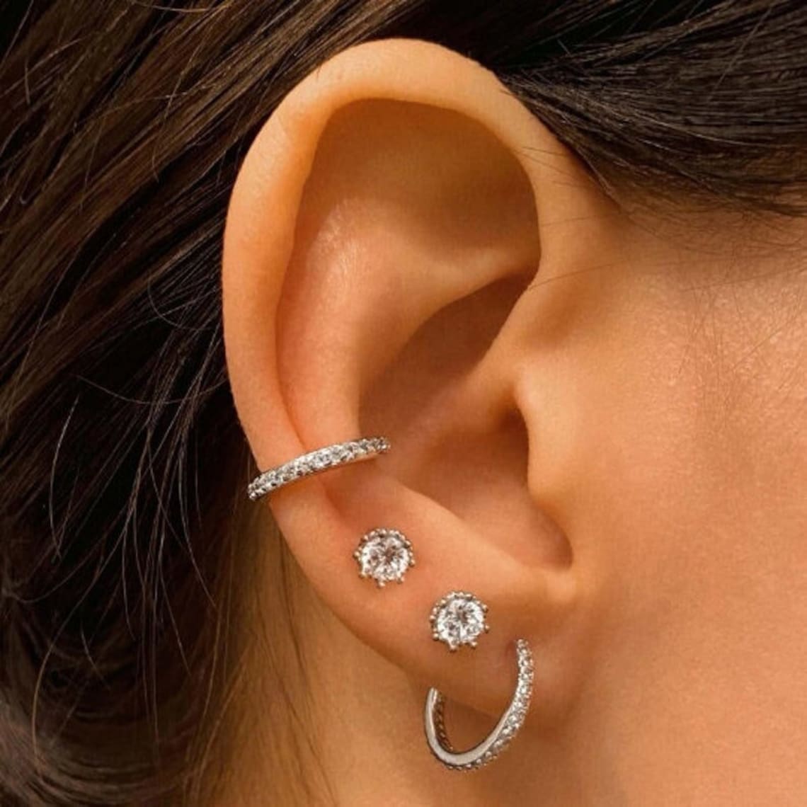 Conch Hoop Conch Hoop Piercing Conch Hoop Earring Conch | Etsy