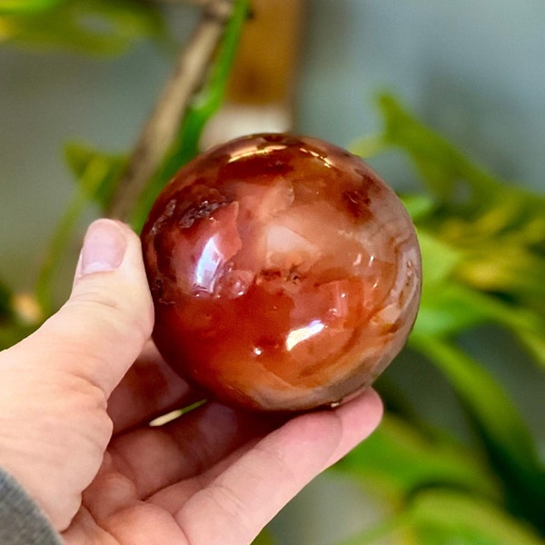 Dark Red Carnelian Necklace - Etsy