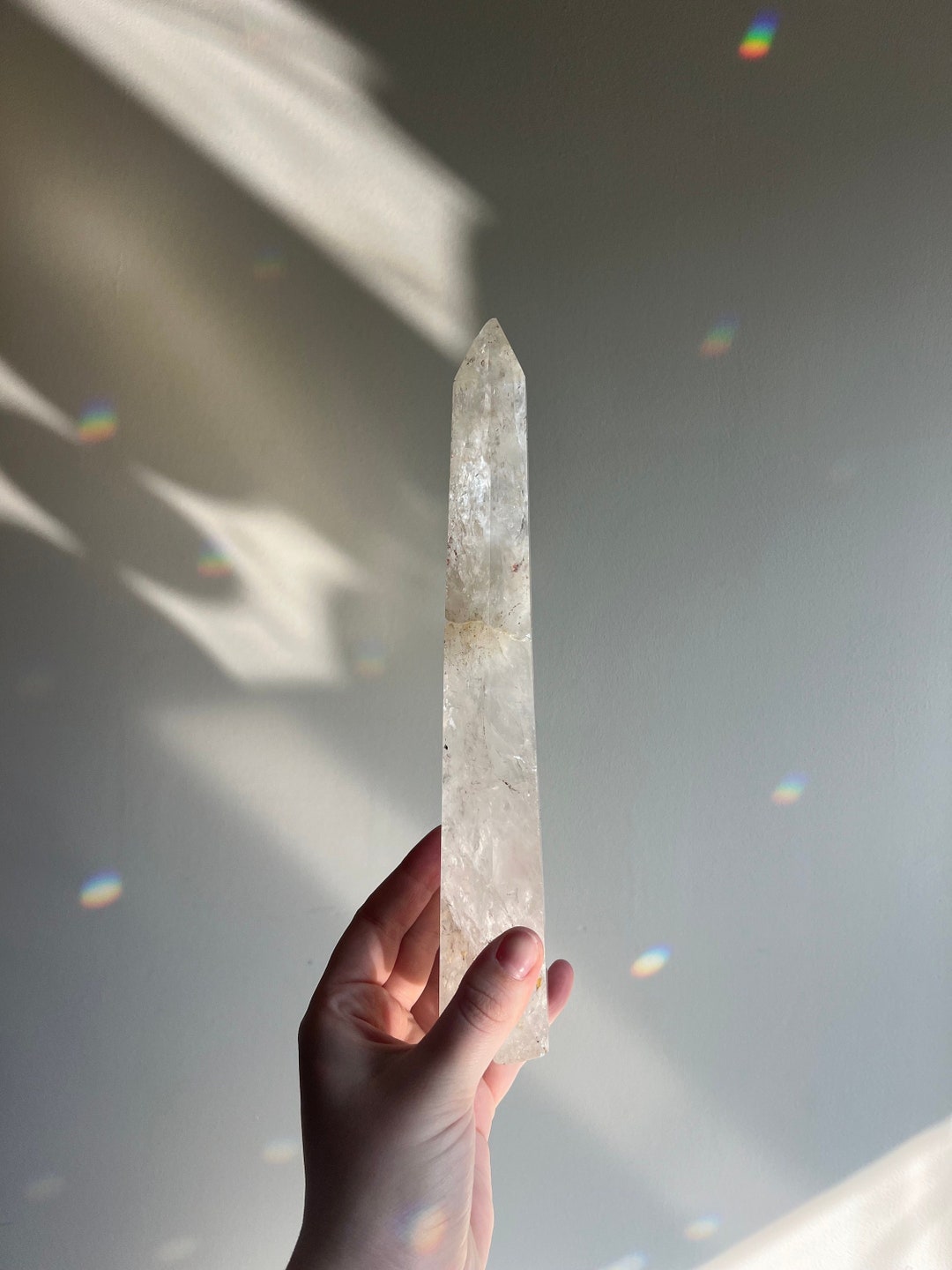 Large Optical Calcite Tower | Discounted Price - Etsy