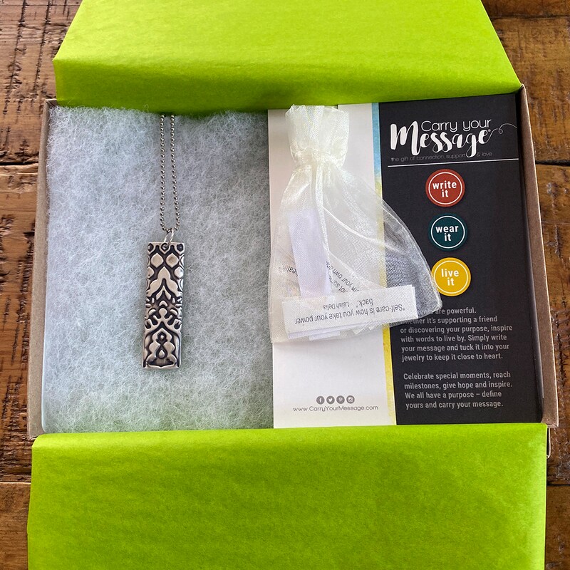 Secret Message Necklace - Etsy