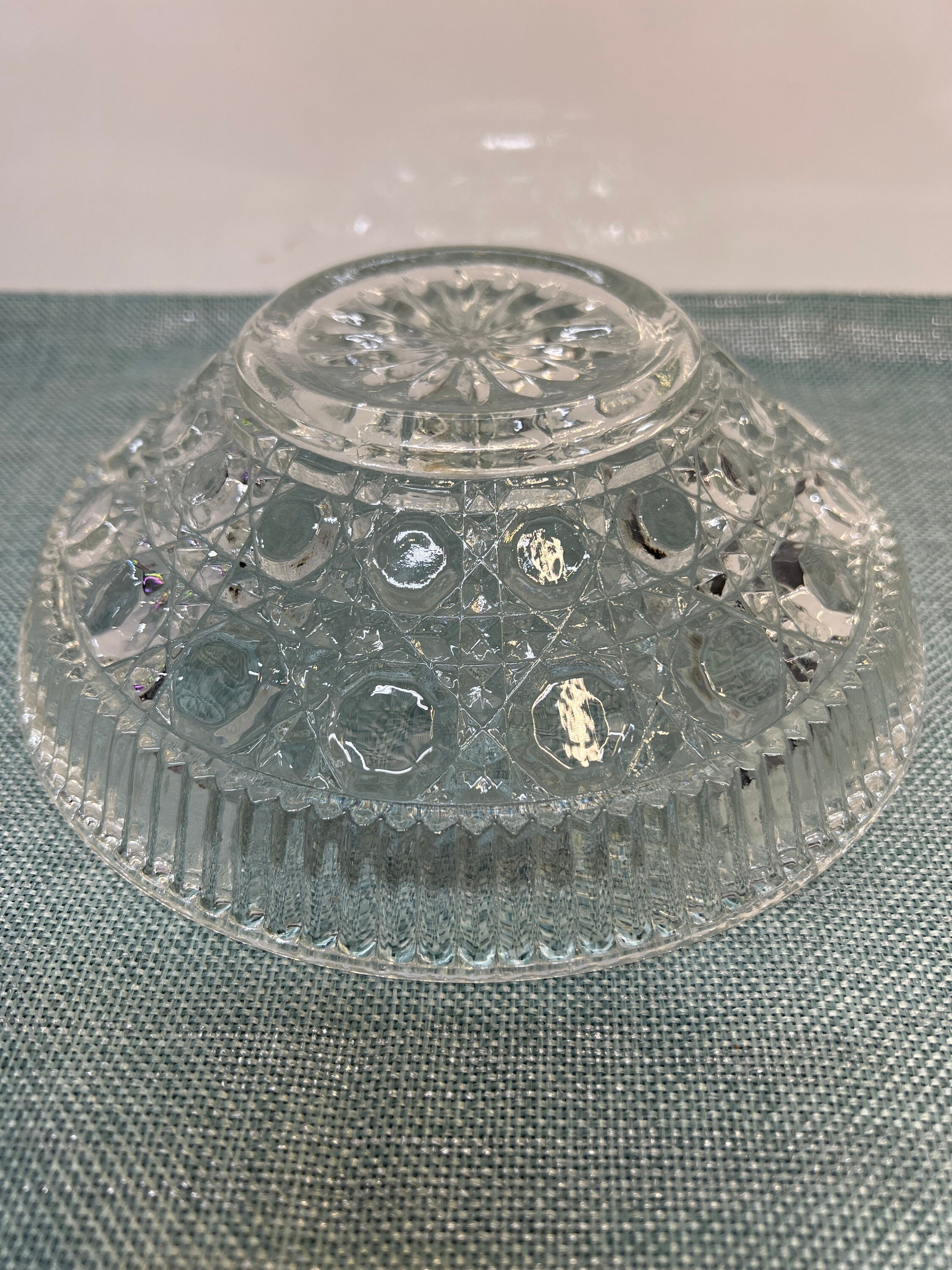 Windsor Royal Brighton by Indiana Glass Bowl Pressed Clear Candy ...