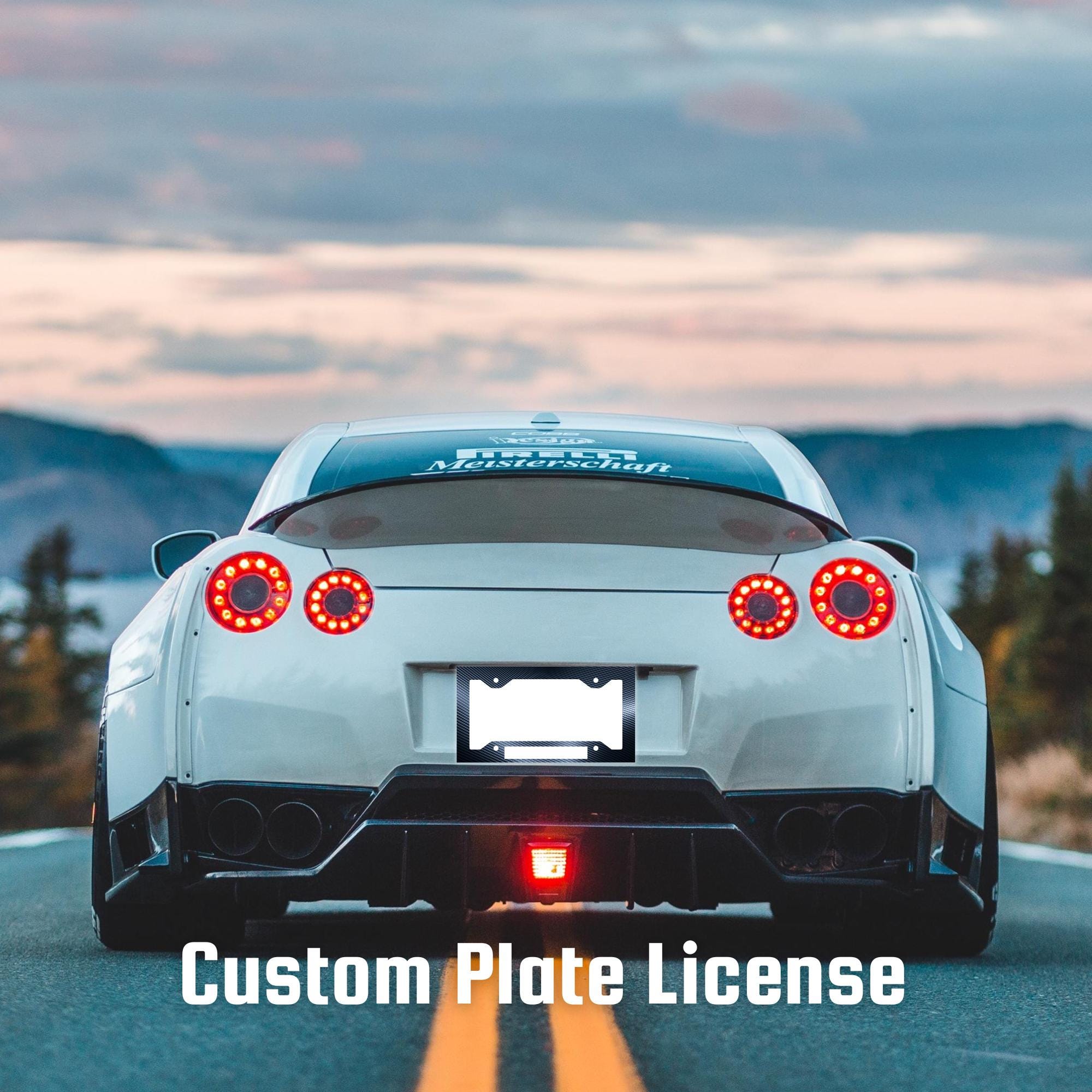 Car License Plate Template, Car License Plate Sublimation Template ...
