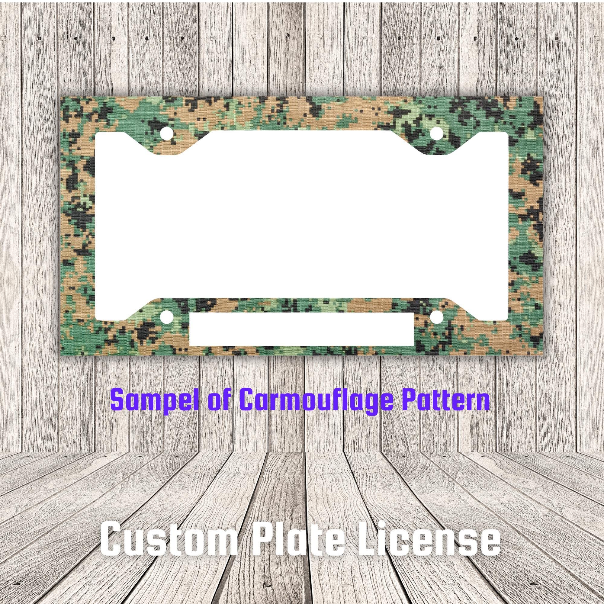 Car License Plate Template, Car License Plate Sublimation Template ...