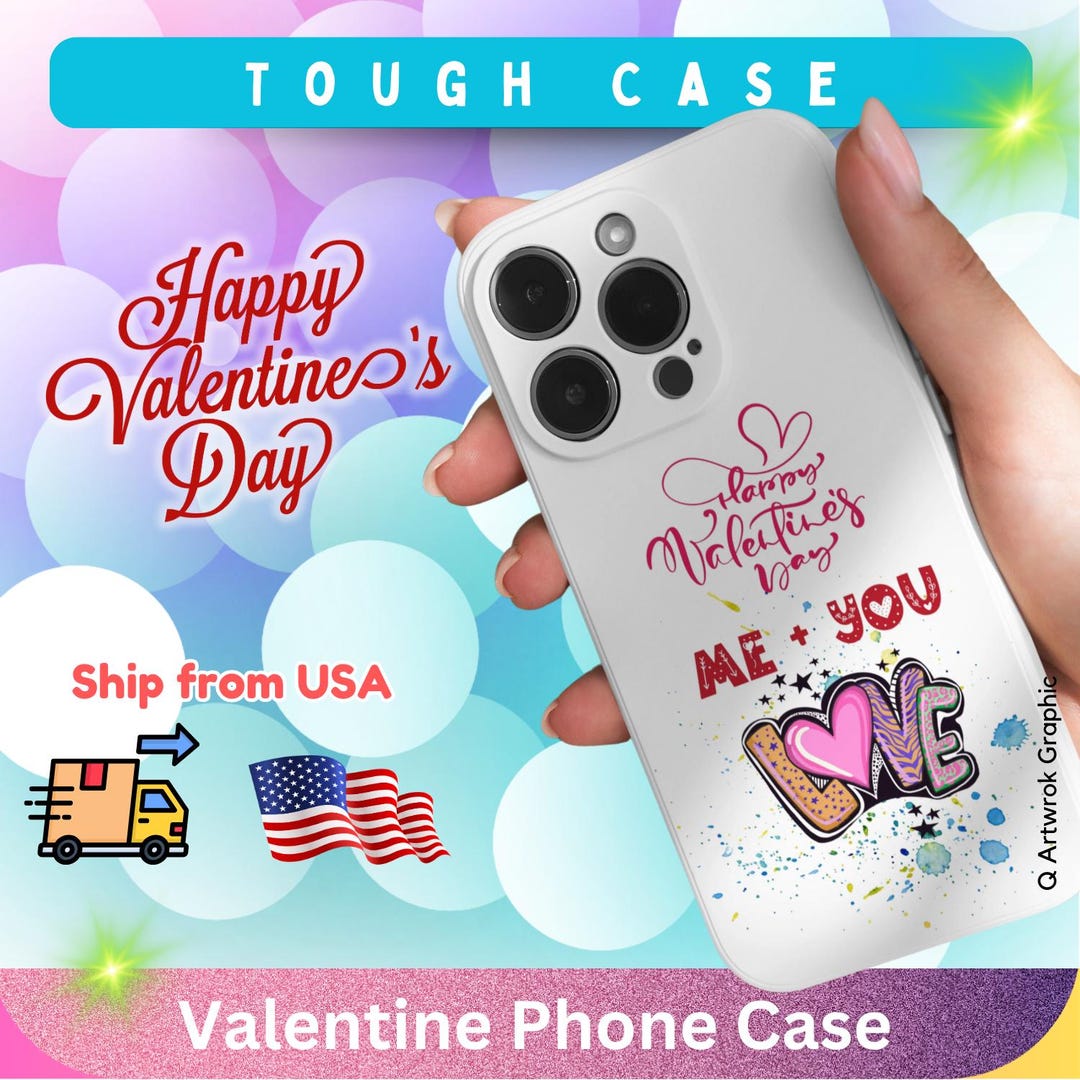 Valentine Love Appreciation Tough Phone Cases, Gift for Him Her ...