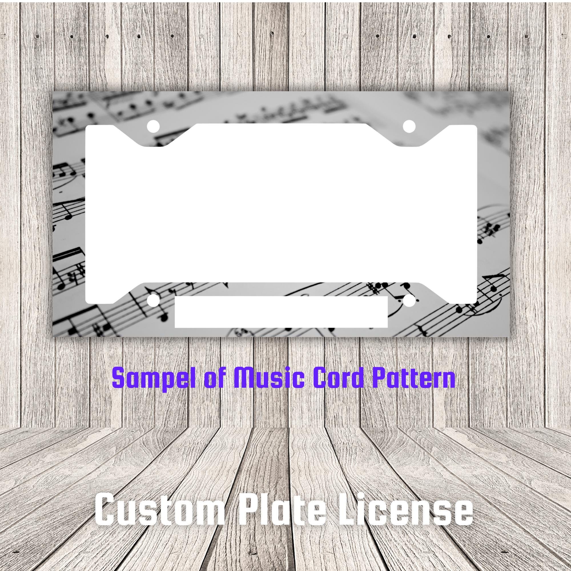 Car License Plate Template, Car License Plate Sublimation Template ...