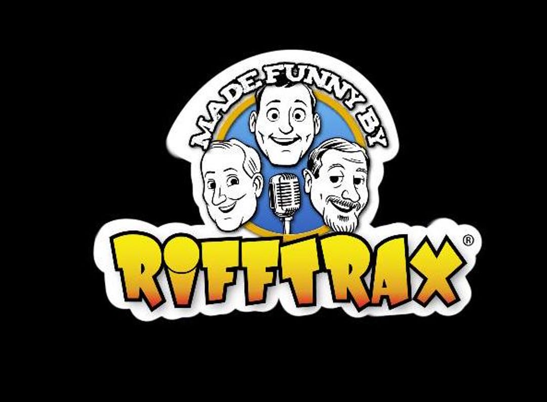 Rifftrax Logo Glossy Sticker, Mystery Science Theater 3000, Mike, Kevin ...