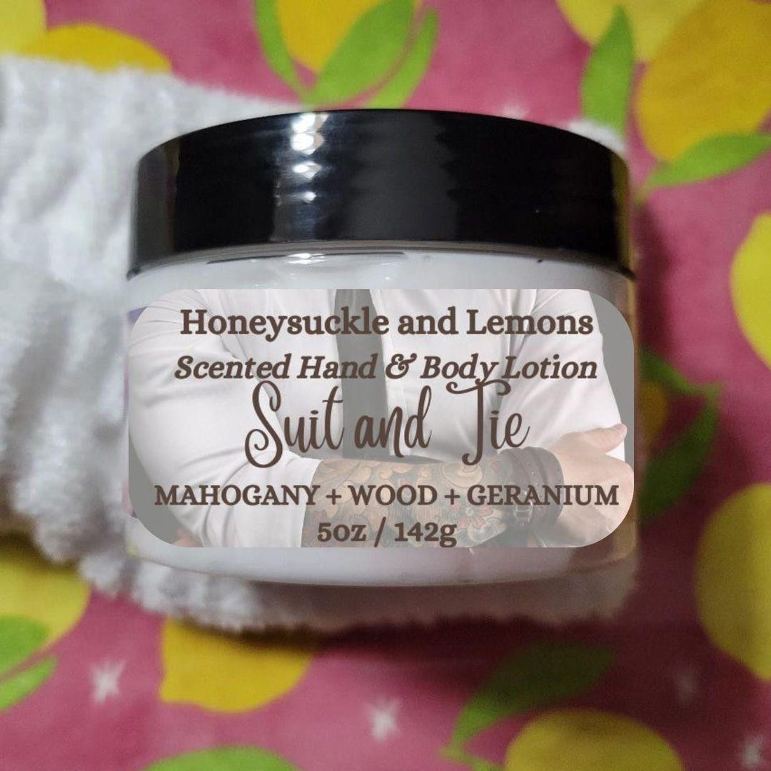 Suit and Tie Scented Hand & Body Lotion, Phthalate Free, Paraben Free ...