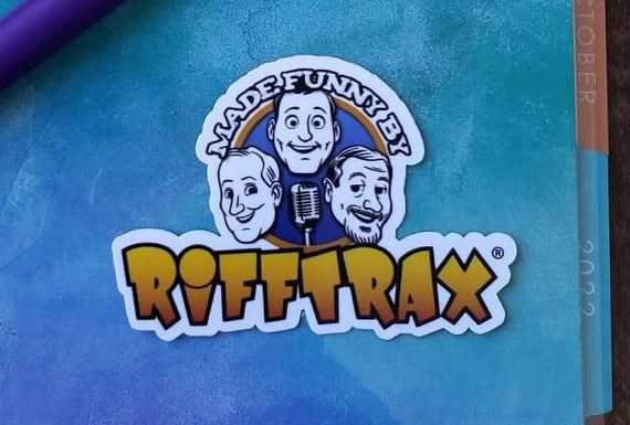 Rifftrax Logo Glossy Sticker Mystery Science Theater 3000 - Etsy