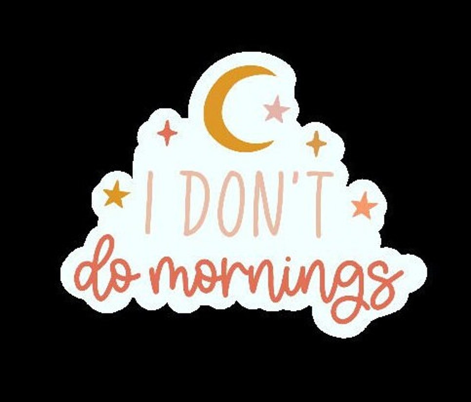 Procrastination Sticker, Procrastinating Stickers, Laptop Sticker ...