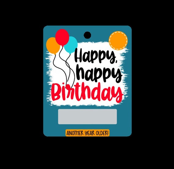 Happy Birthday Money Cards Birthday Money Gift Birthday - Etsy