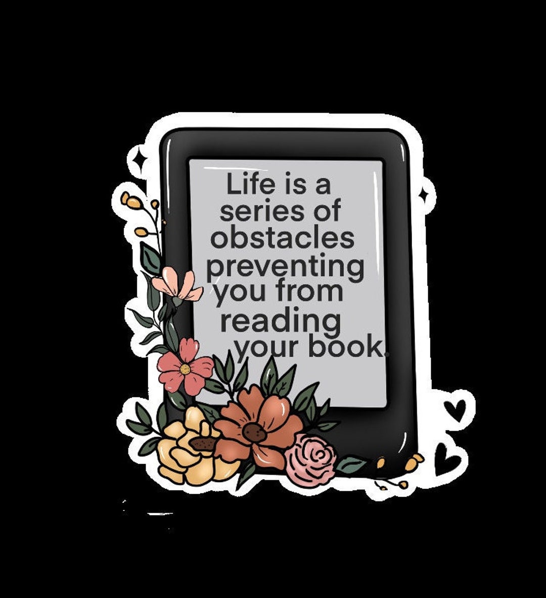 Book Lover Sticker, Laptop Sticker, Water Bottle, Book Nerd, Book Lover ...