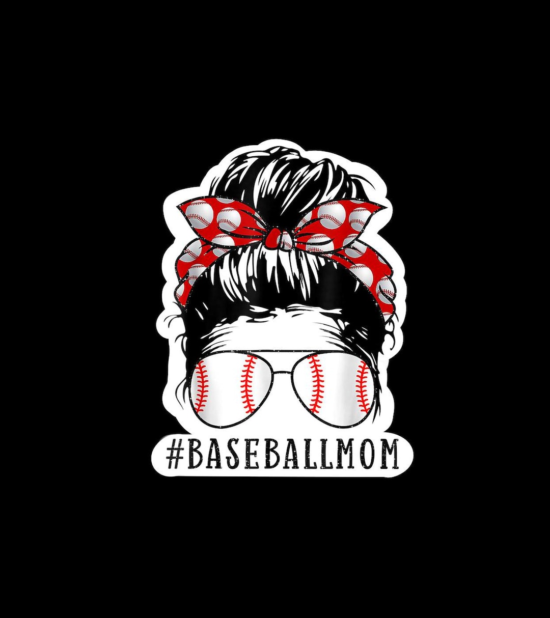 Baseball Mom Stickers, Mom Life Baseball Sticker, Sports Mom Sticker ...