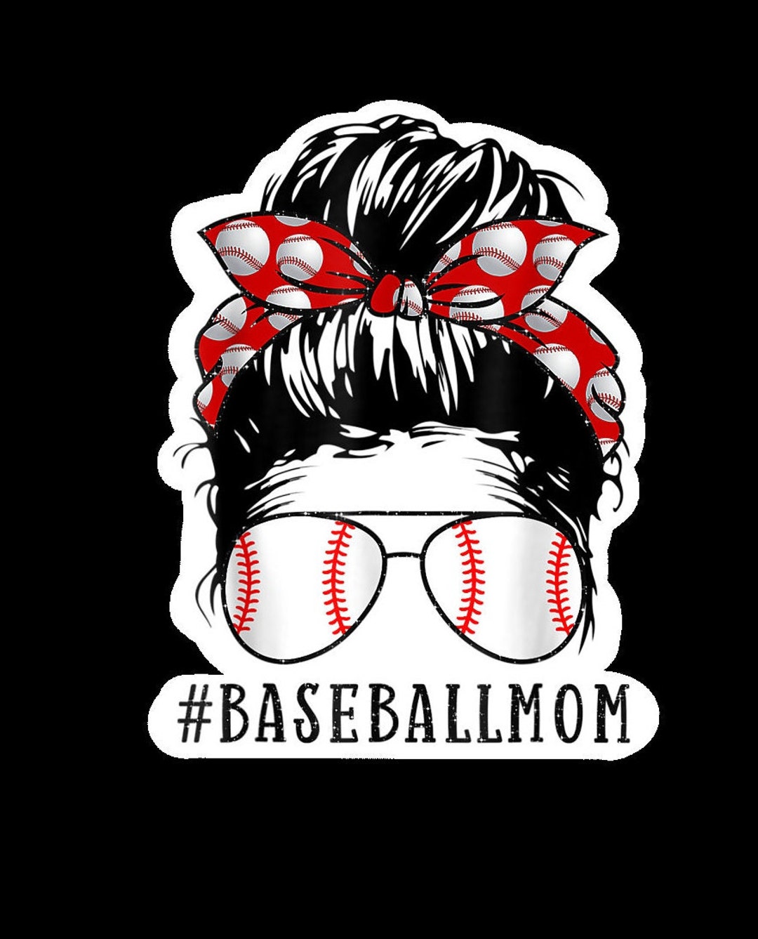 Baseball Mom Stickers, Mom Life Baseball Sticker, Sports Mom Sticker ...