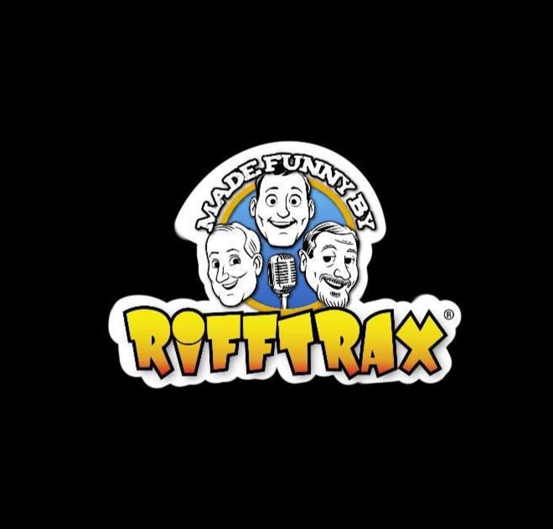 Rifftrax Logo Glossy Sticker, Mystery Science Theater 3000, Mike, Kevin ...