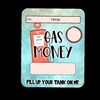 Printable Gas Money Card, Money Card, Fuel Design, Gift Card Holder ...