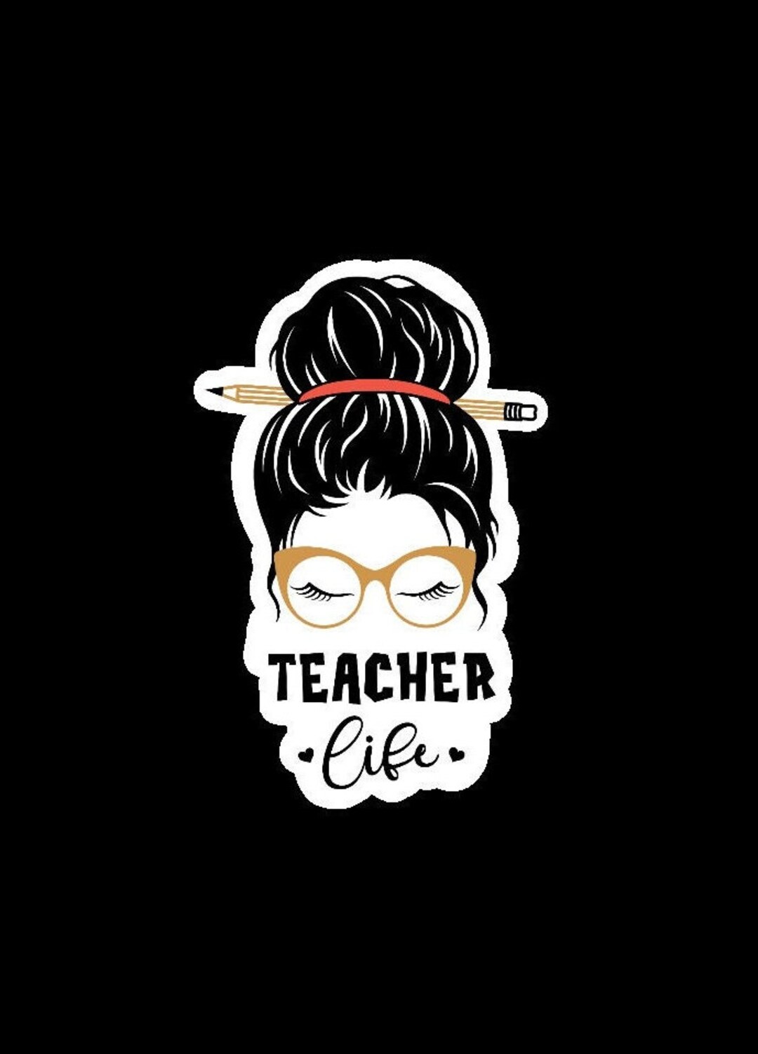Teacher Stickers Best Teacher Ever Chaos Coordinator Tablet - Etsy