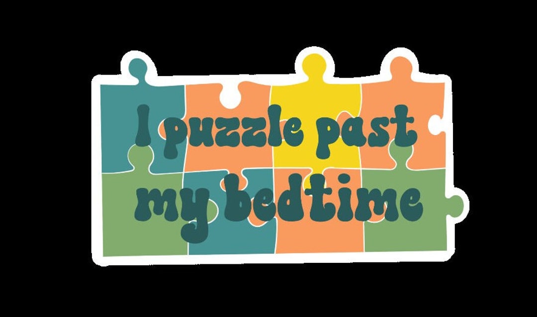 Puzzle Lover Stickers, Laptop Sticker, Glossy Sticker, Puzzle Stickers ...