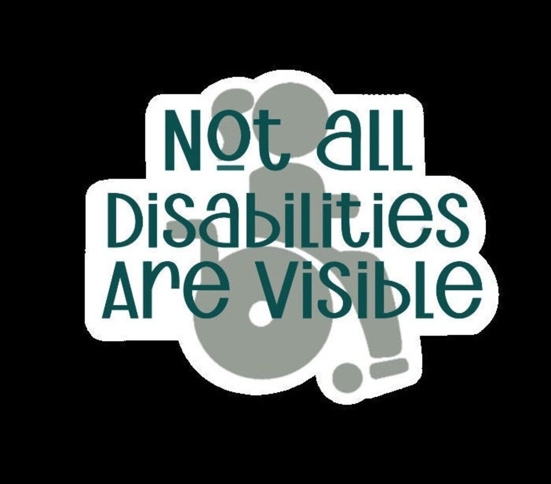 Disability Sticker, Wheelchair, Multiple Sclerosis, Endometriosis ...