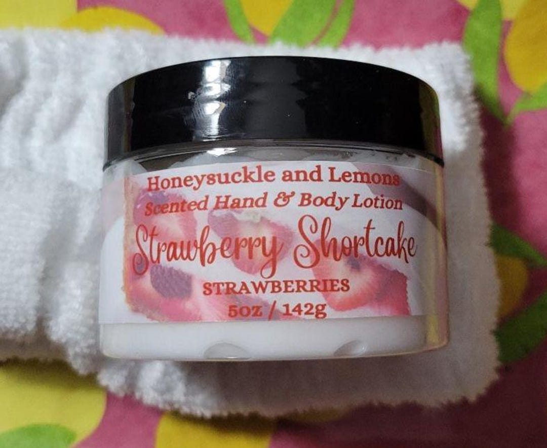 Strawberry Shortcake Scented Hand & Body Lotion, Phthalate Free ...