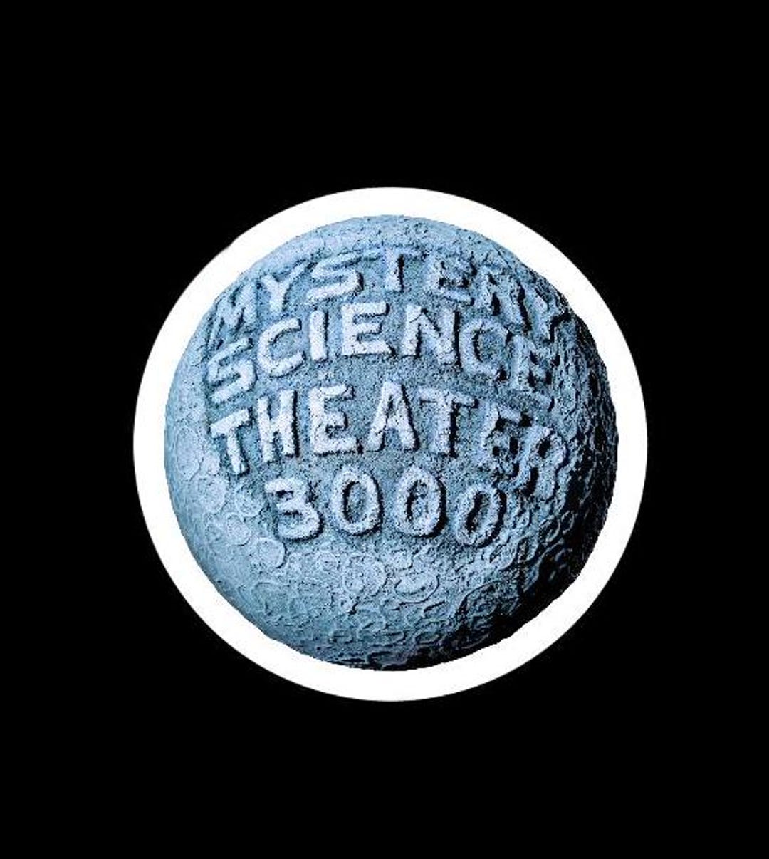 MST3K Logo Glossy Sticker, Mystery Science Theater 3000, Joel Hodgson ...