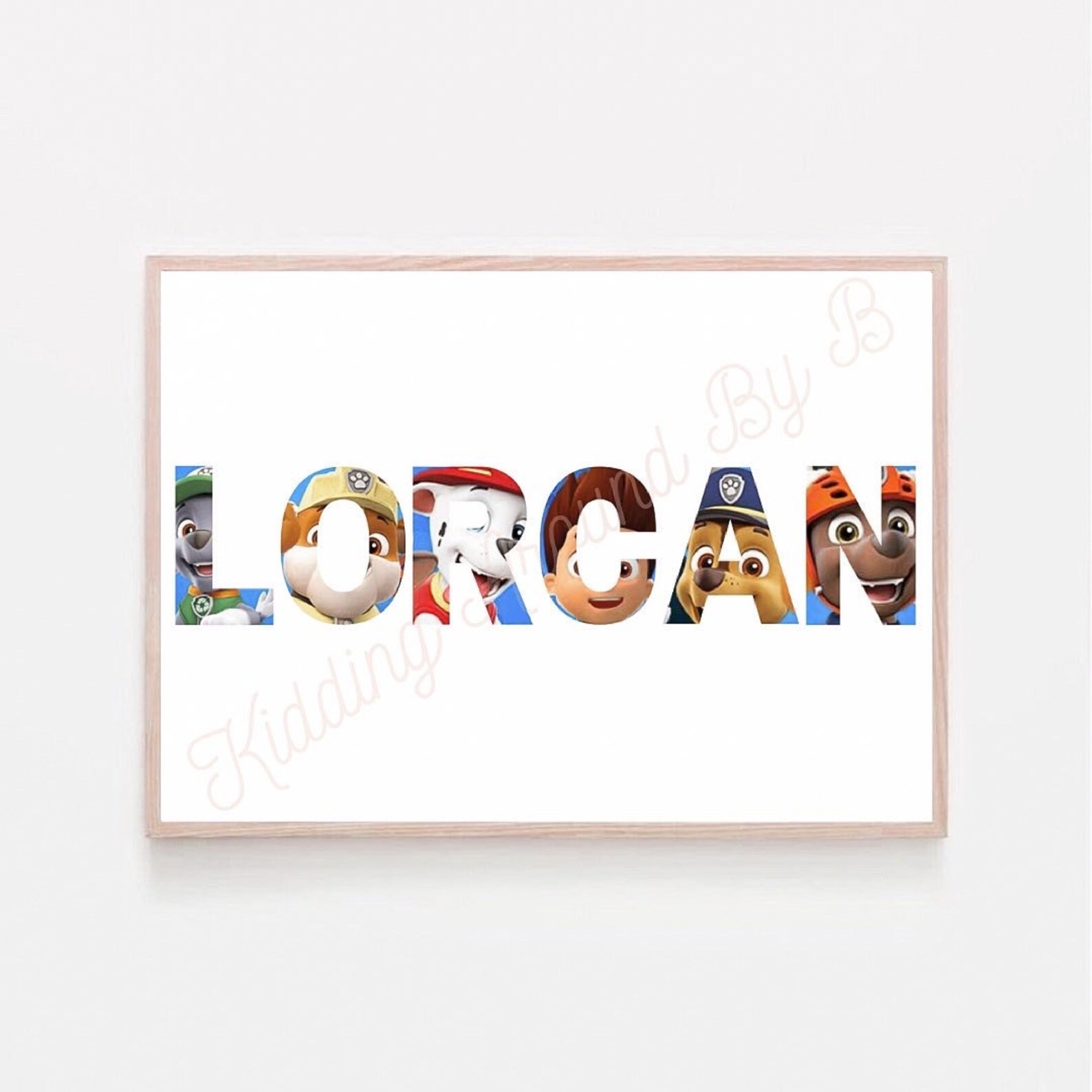 Cartoon name artwork | Etsy