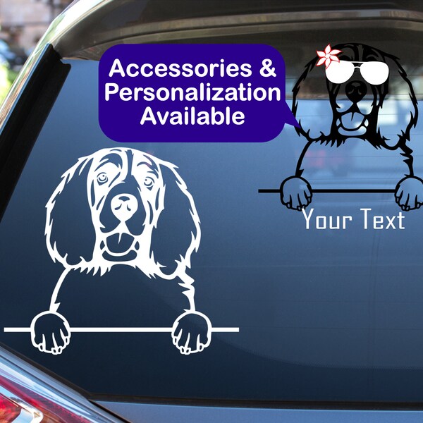 English Springer Spaniel Car Decal - Etsy