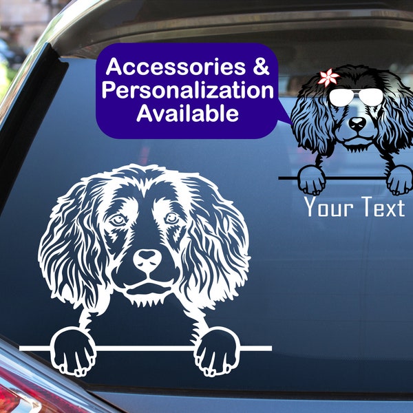 Spaniel Decal - Etsy