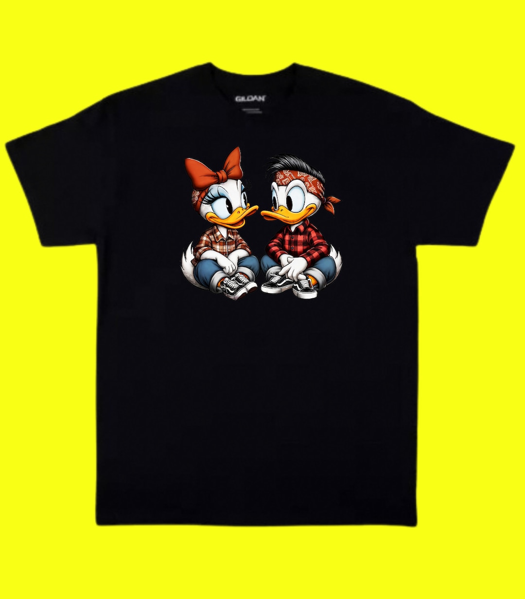 Chicano Donald and Daisy Duck Shirt, Brown Pride Shirt, Funny Spanish ...