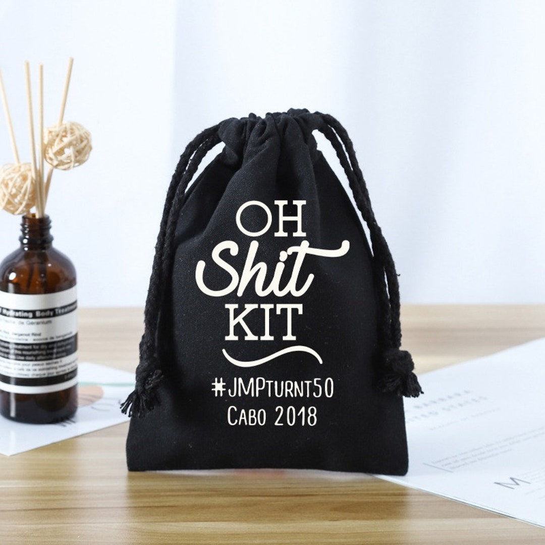 Oh Shit Kit Bags Hangover Kit Bags Wedding Recovery Kit Hen Party ...
