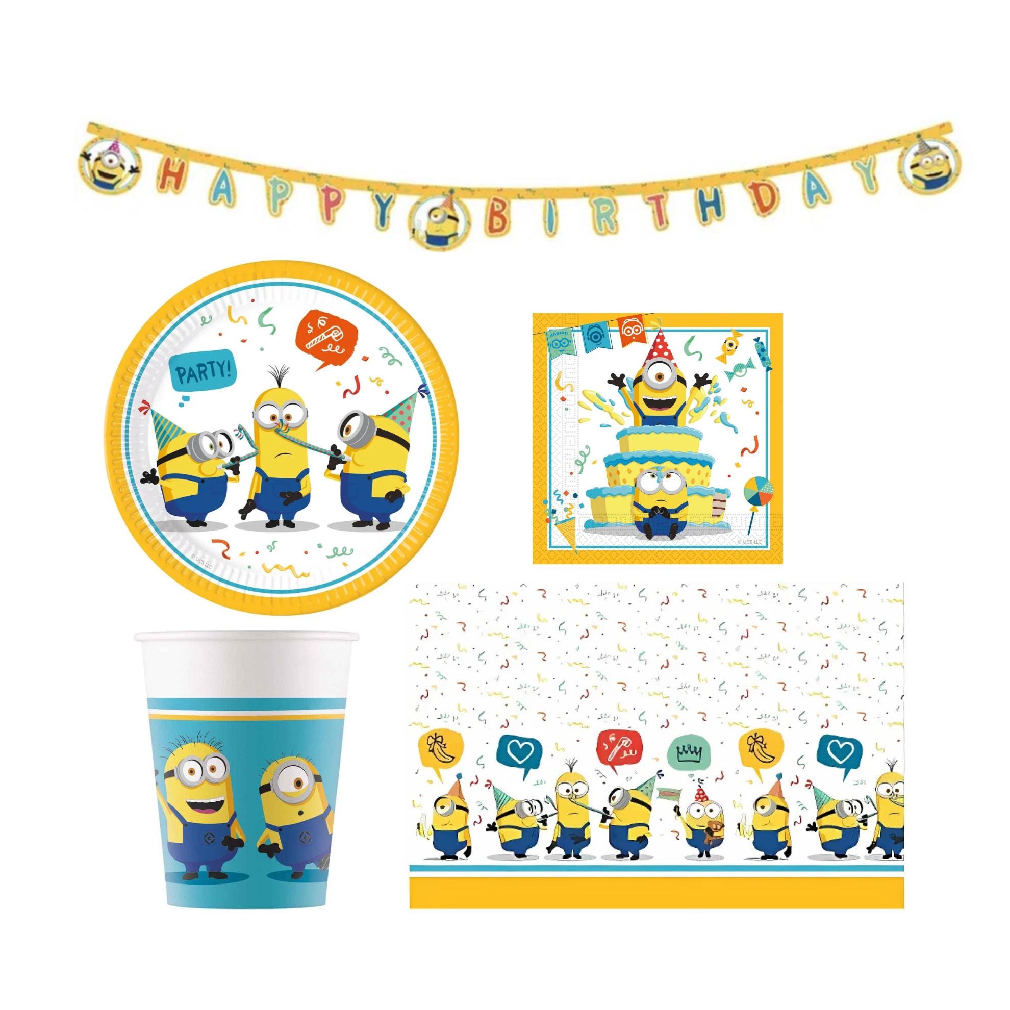 Minion Table Decorations Minion Table Decor Etsy