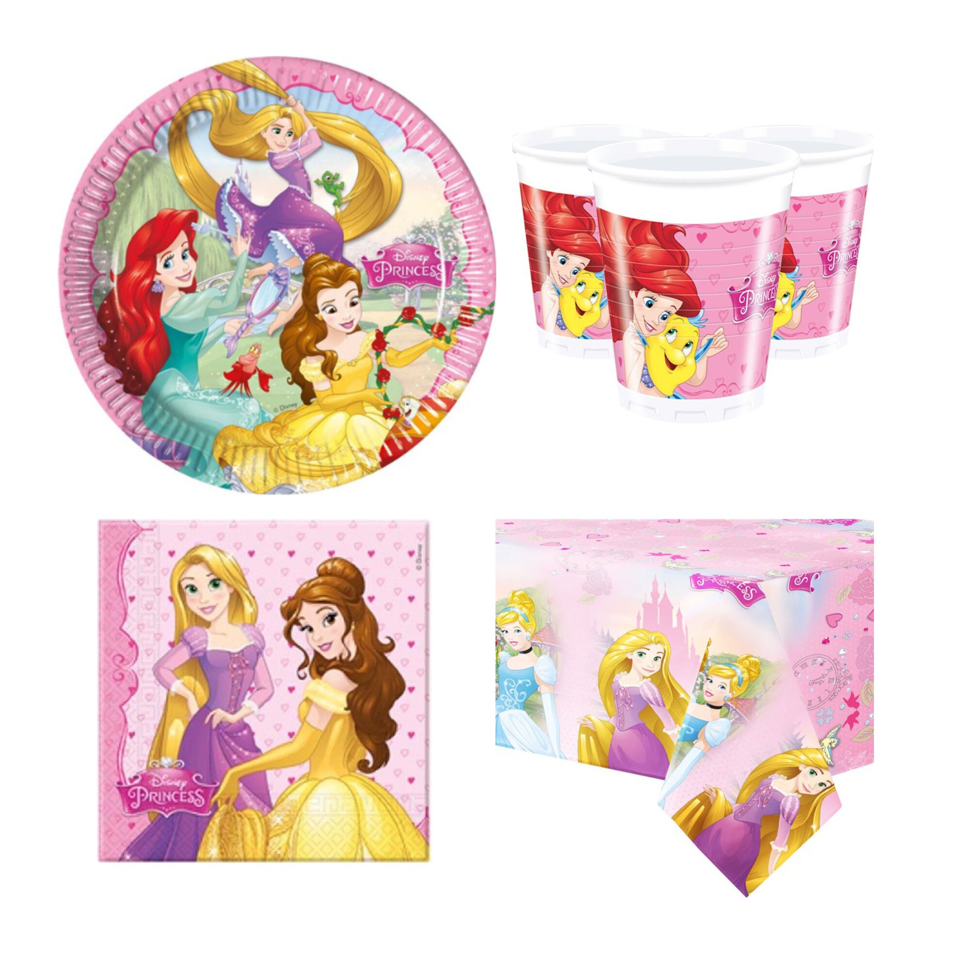 Disney Princess Party Tableware Princess Plates Cups - Etsy UK