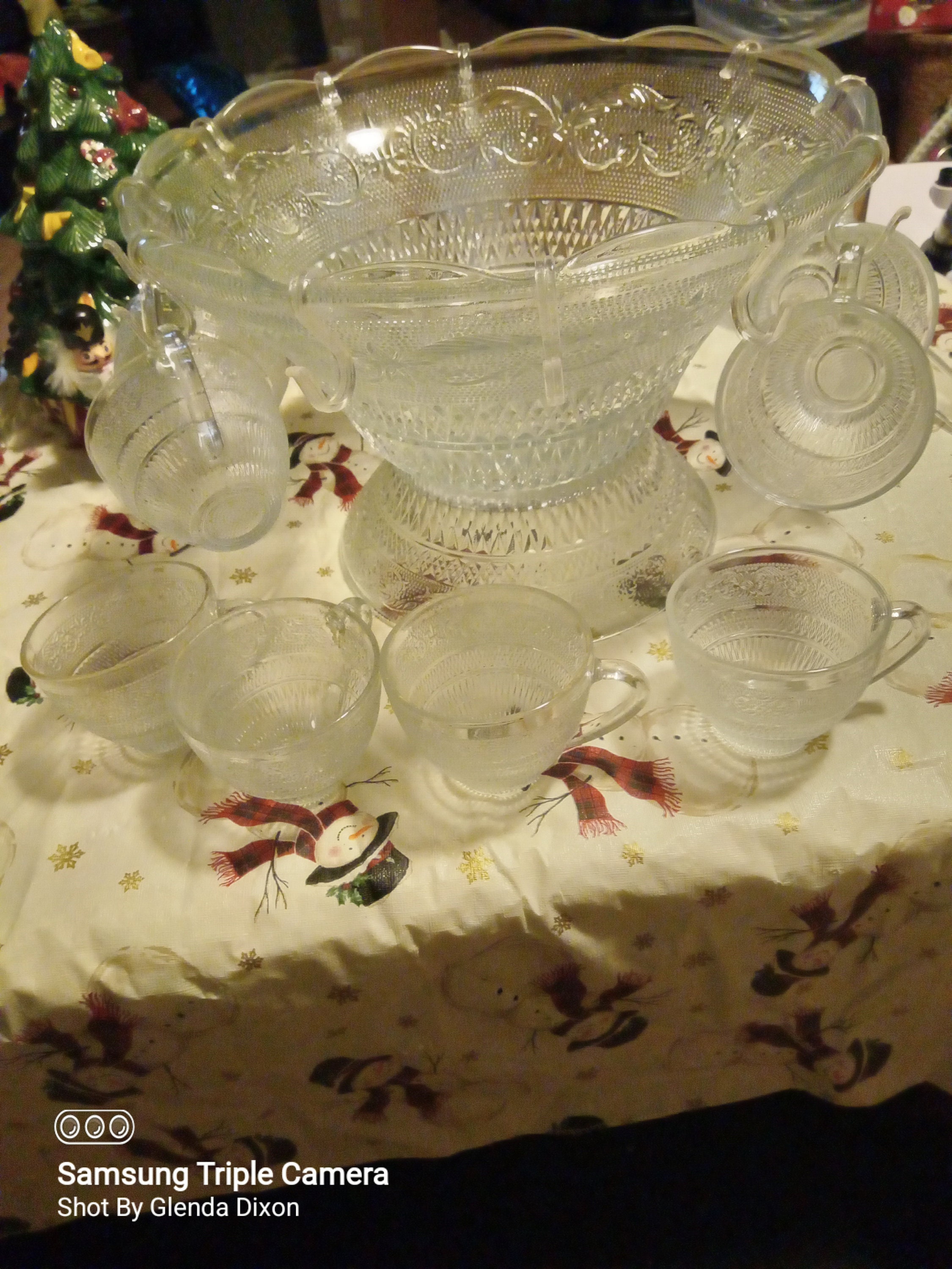 Vintage 1960's Authentic Punch Bowl Set 26 Pieces - Etsy