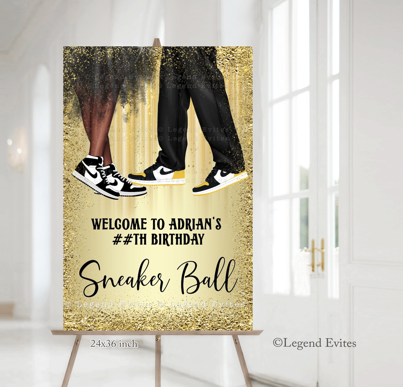 Sneaker Ball Welcome Signssneaker Ball Birthday Party Welcome | Etsy