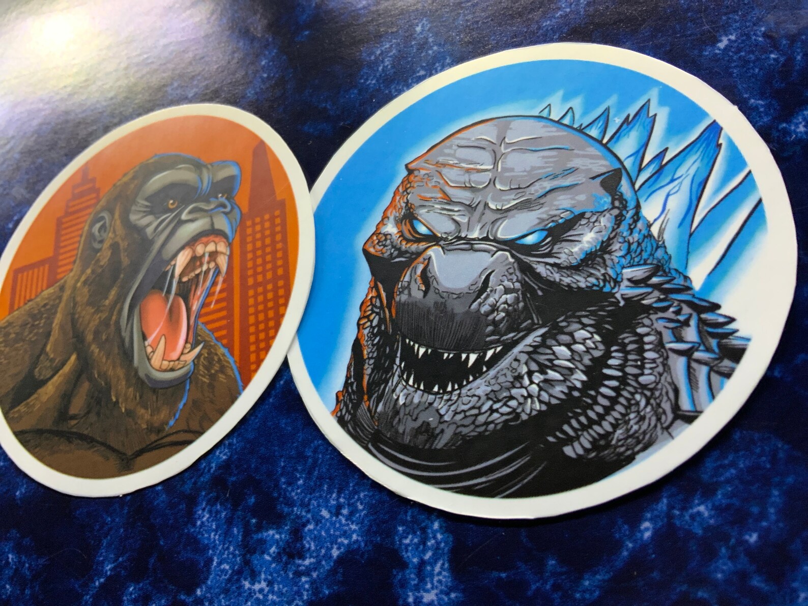 Kong Vs Godzilla Sticker Set - Etsy
