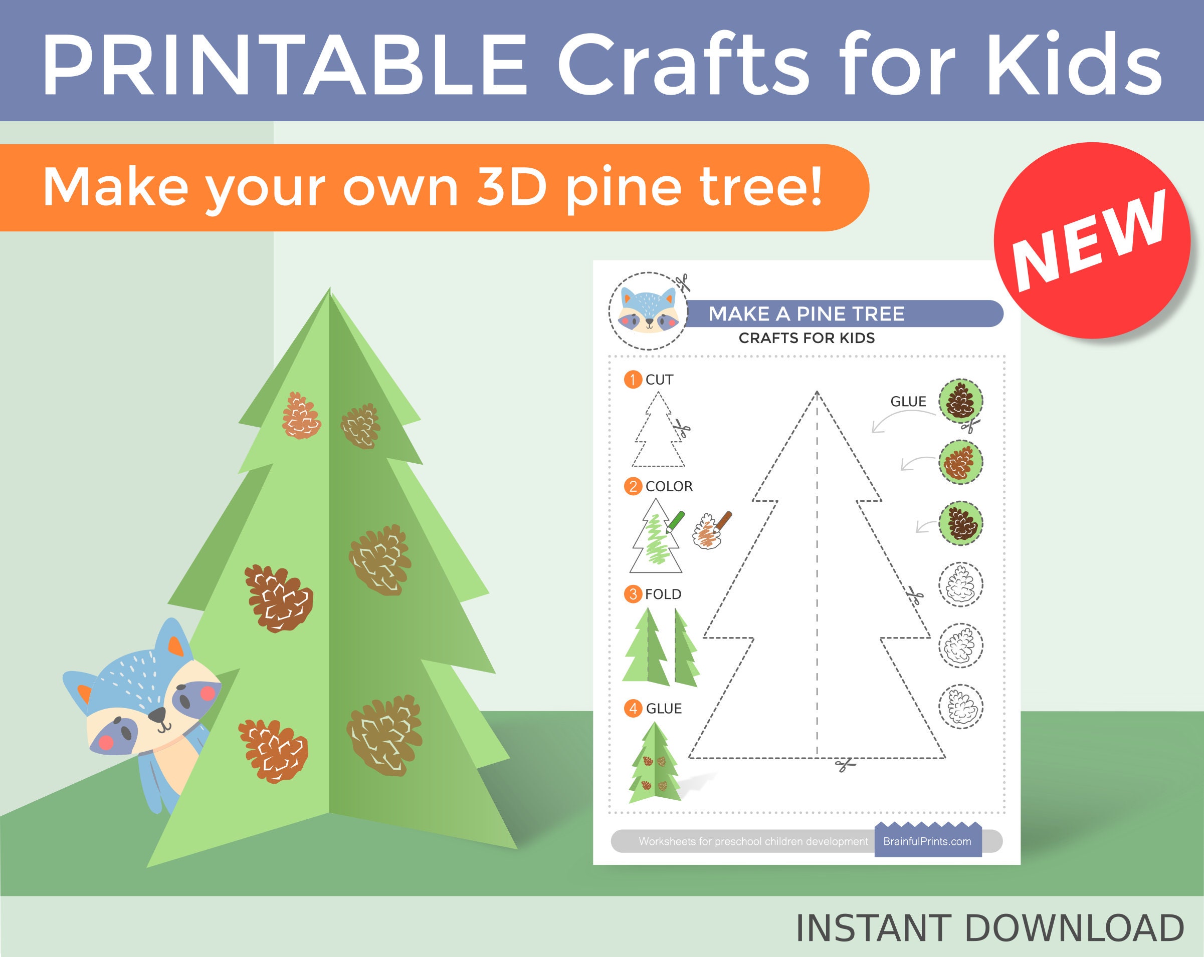 Paper Crafts for Kids, Printable Activities, Preschool Worksheets ...